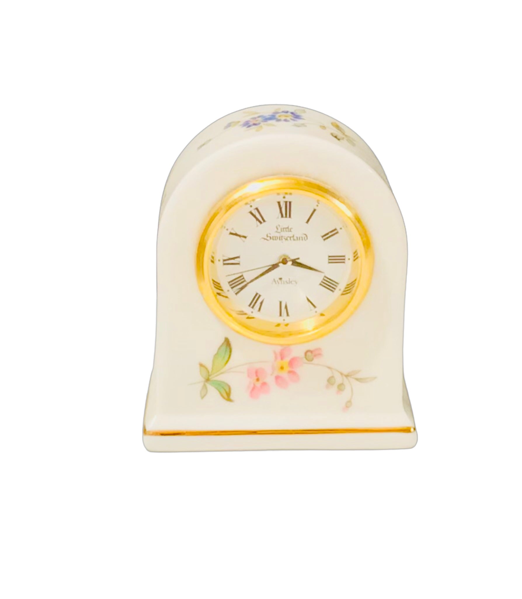 Miniature Aynsley Clock 2.5 Inches High – PrettyPinkAddiction