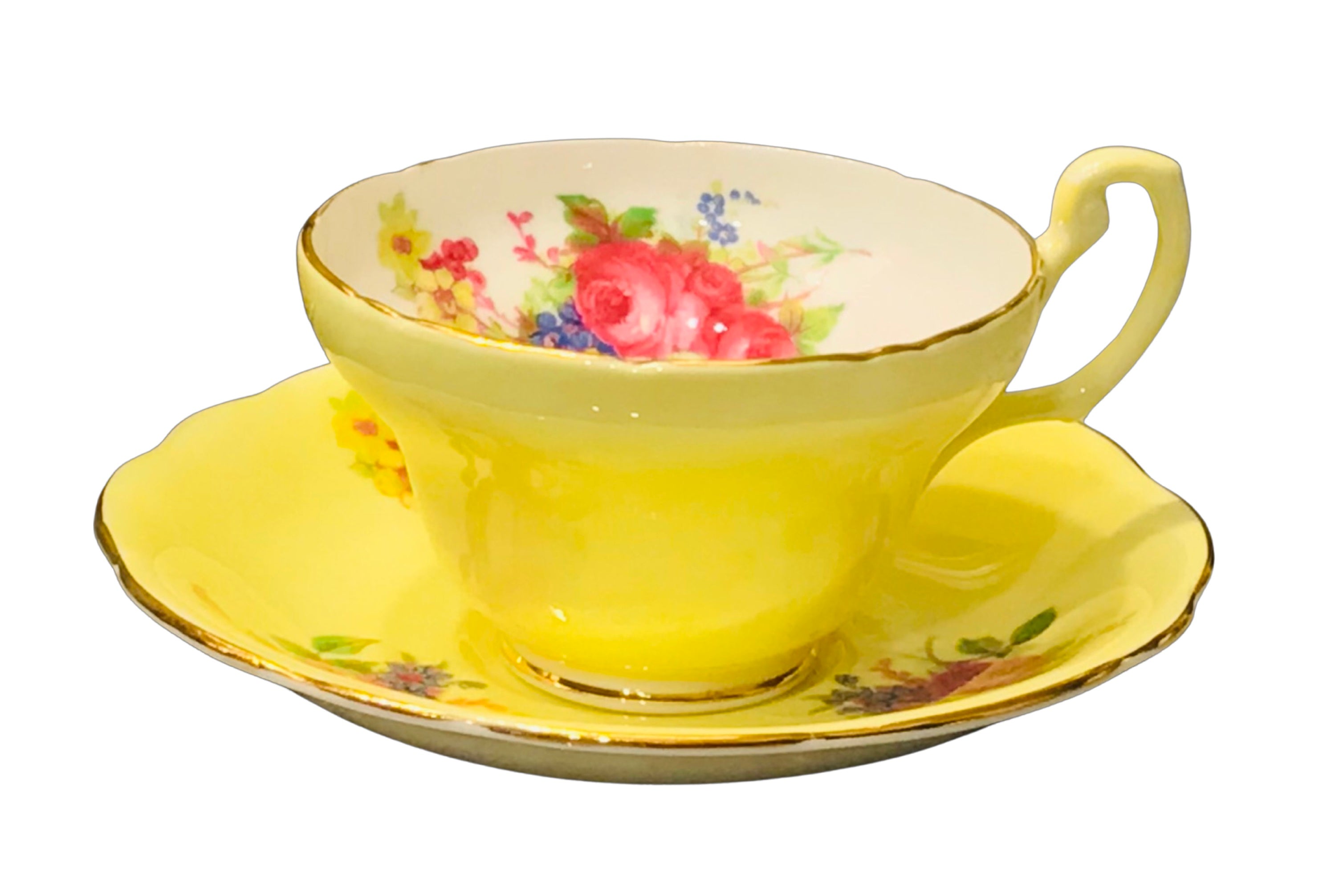 EB Foley Yellow Floral – PrettyPinkAddiction